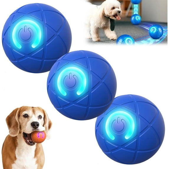 Pet Bounce Ball for Dogs, Unpredictable Bouncing Trajectory, Smart ...