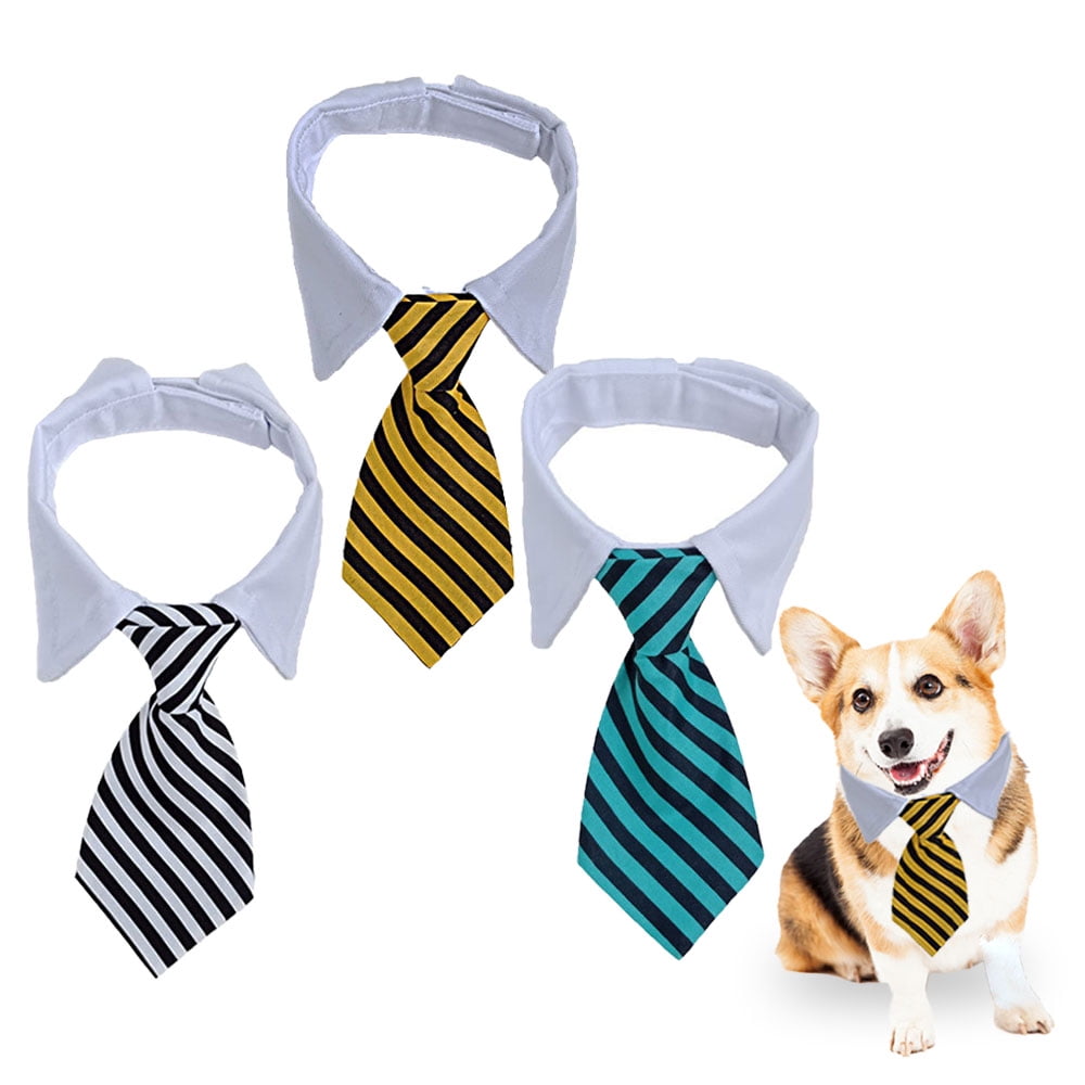 Pet Bow Tie Adjustable Pet Neck Tie Costume Formal Dog for Small Dogs ...