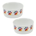 DII Pet Bowl Smiley Face, Medium 6Dx2H (Set of 2) - Walmart.com