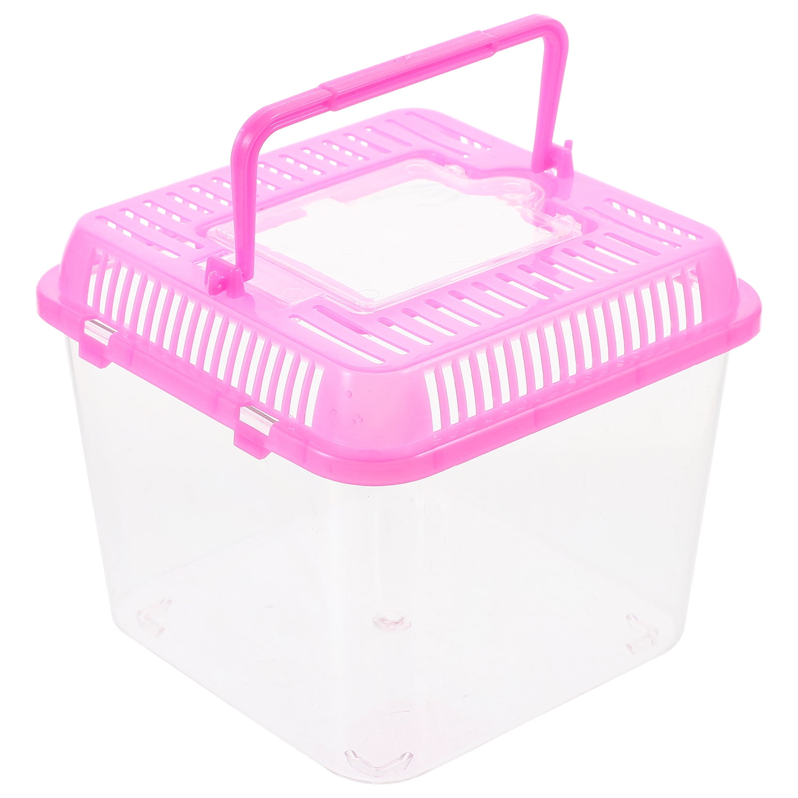 Pet Box Transparent Case for Reptile Turtle Tank with Lid Animal ...