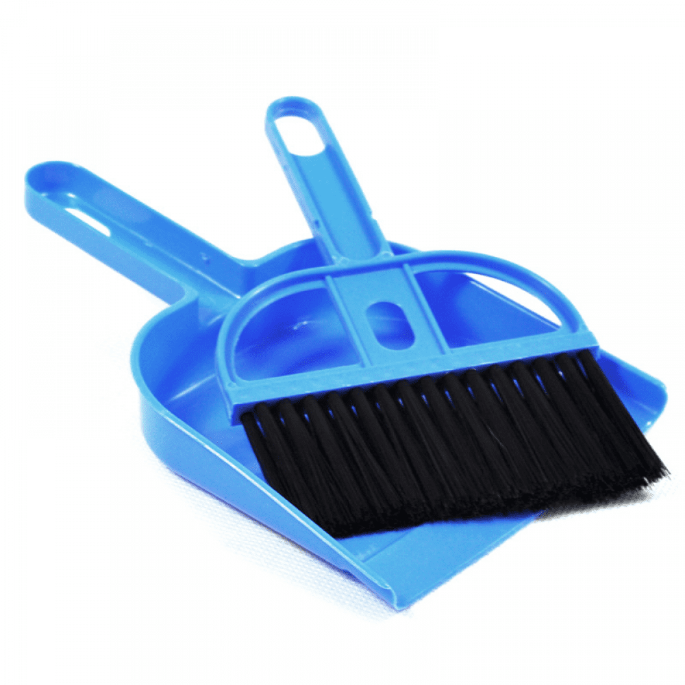 Pet Cage Broom Brush Dustpan Set - Cat Litter Sweeper Car Keyboard ...