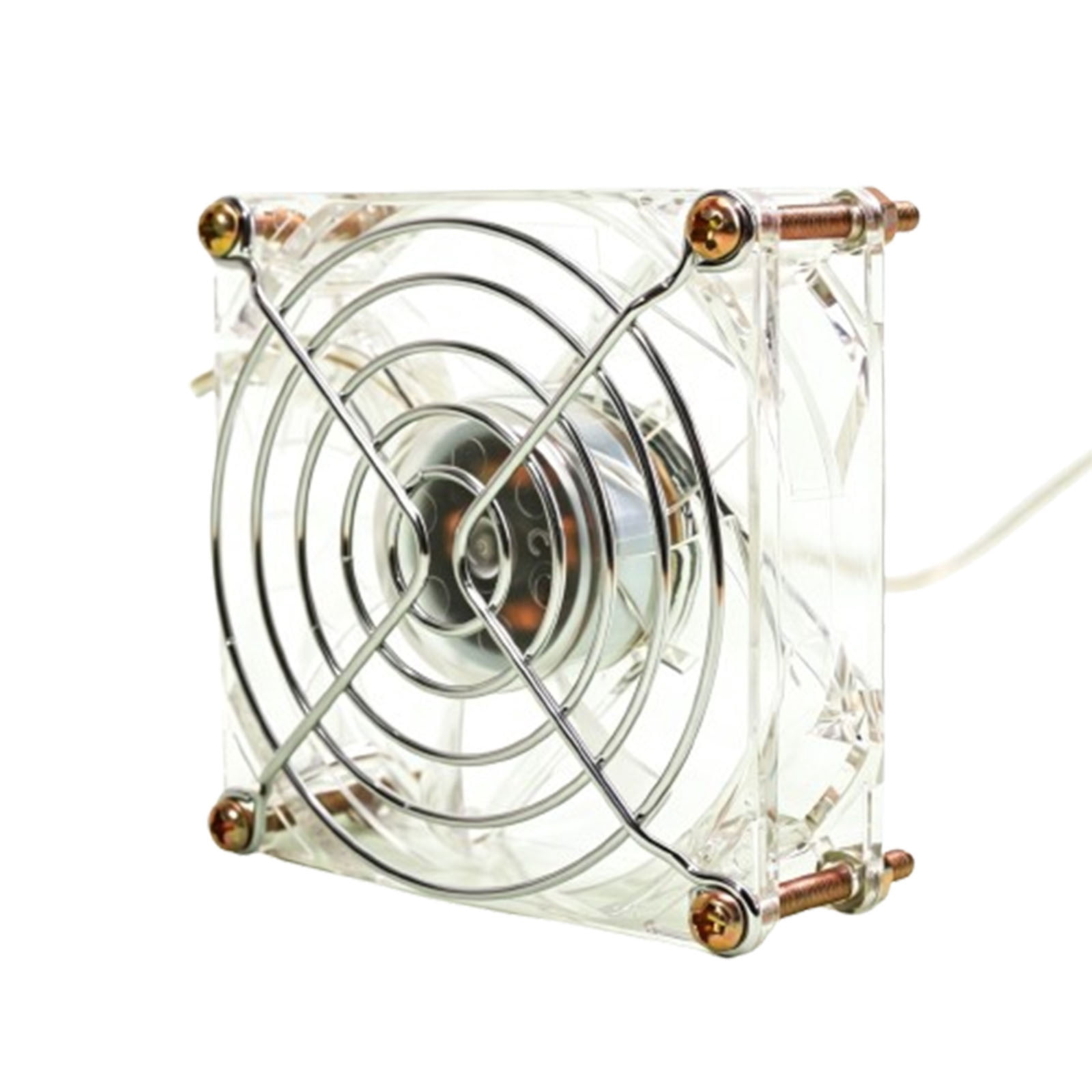 Pet Cage Fan, Quiet USB Small Animal Cooling Fan Hamster Accessories ...