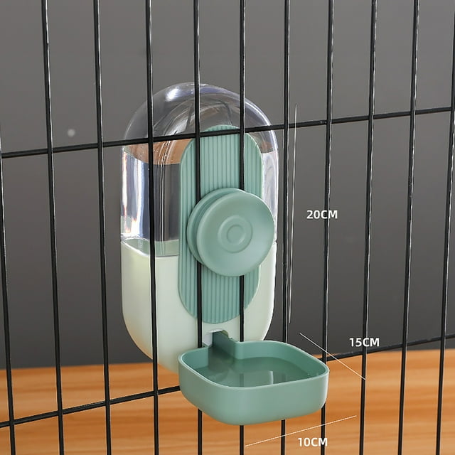 Pet Cage Hanging Feeder Water Dispenser, Hanging Gravity Auto Feeder ...