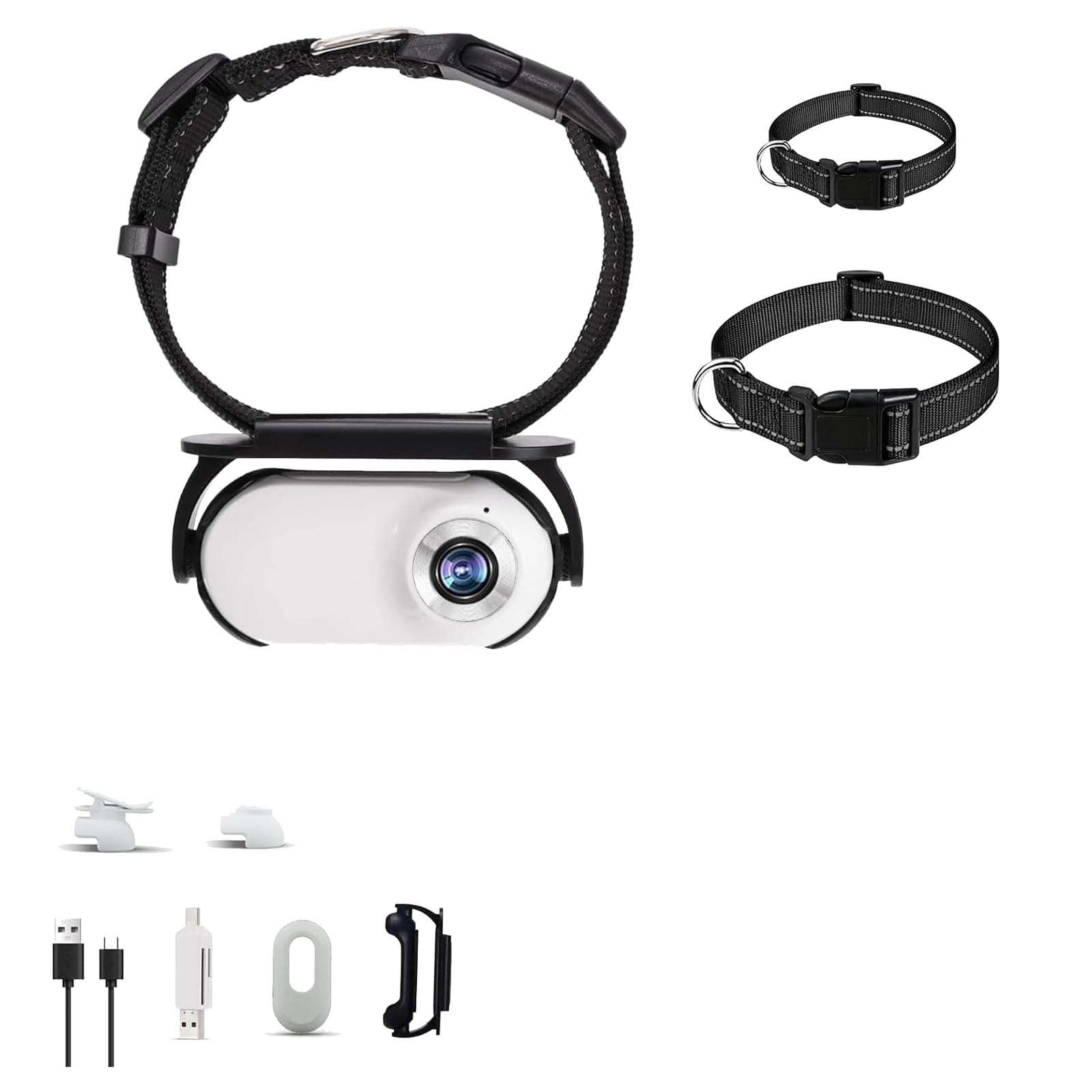 Pet Camera Collar - 1080P HD Mini Sport Cam with Night Vision ...