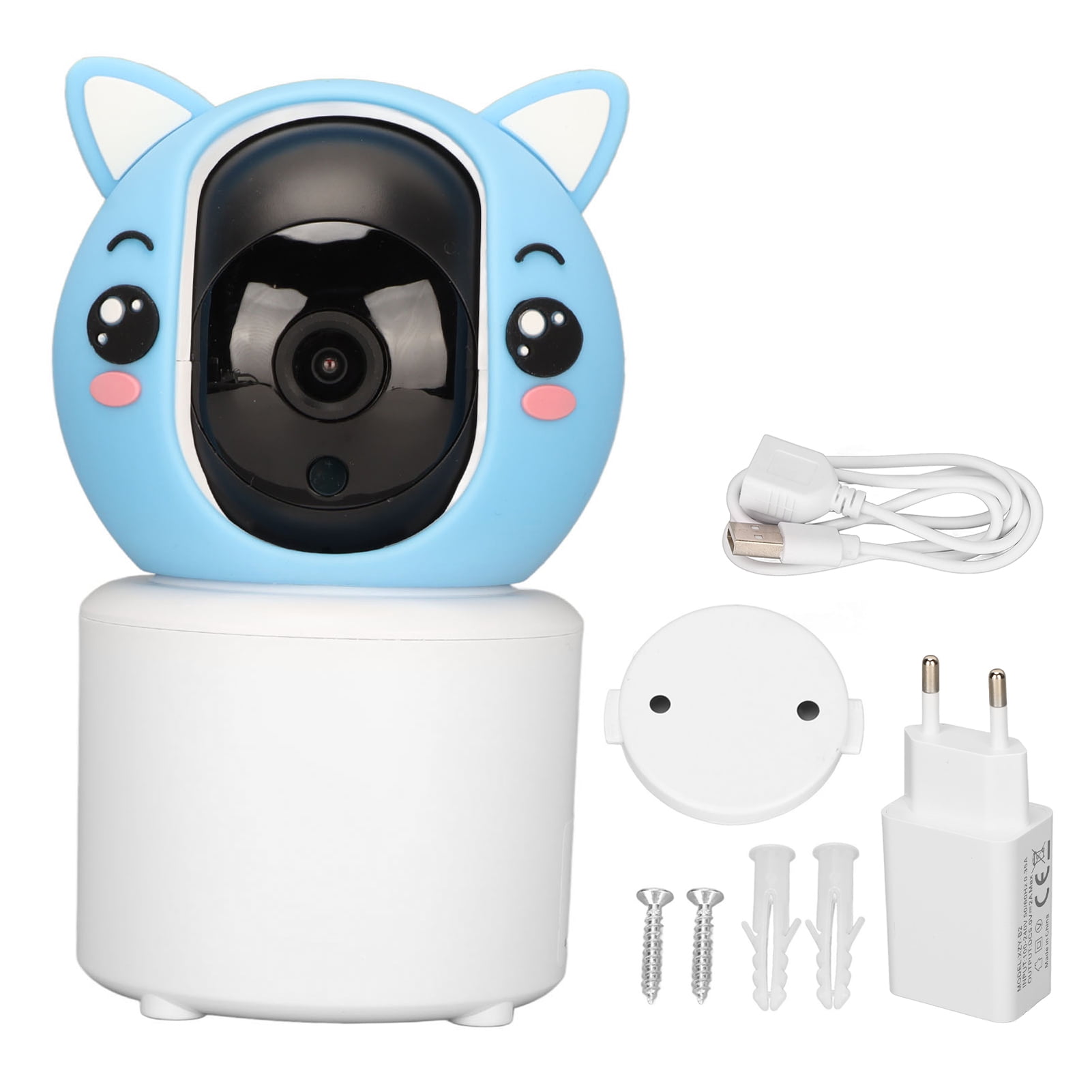 Pet Camera Intelligent 360 Degree Rotation Two Way Talk Night Vision ...