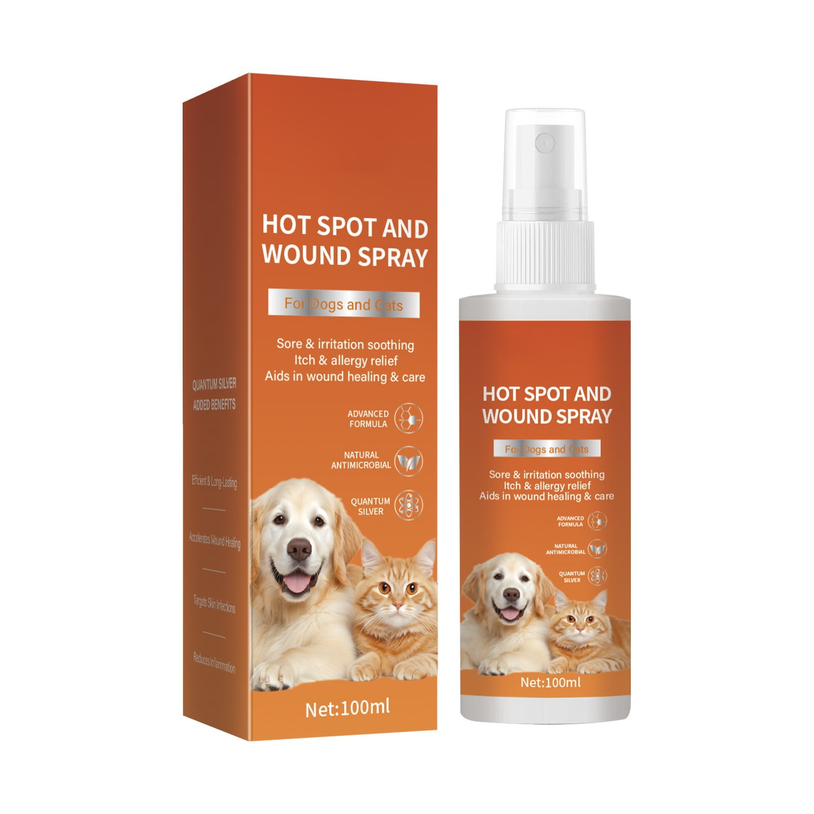 Pet Care Cream Dry And Itchy Skin For Dogs And Cats And Soothes The ...