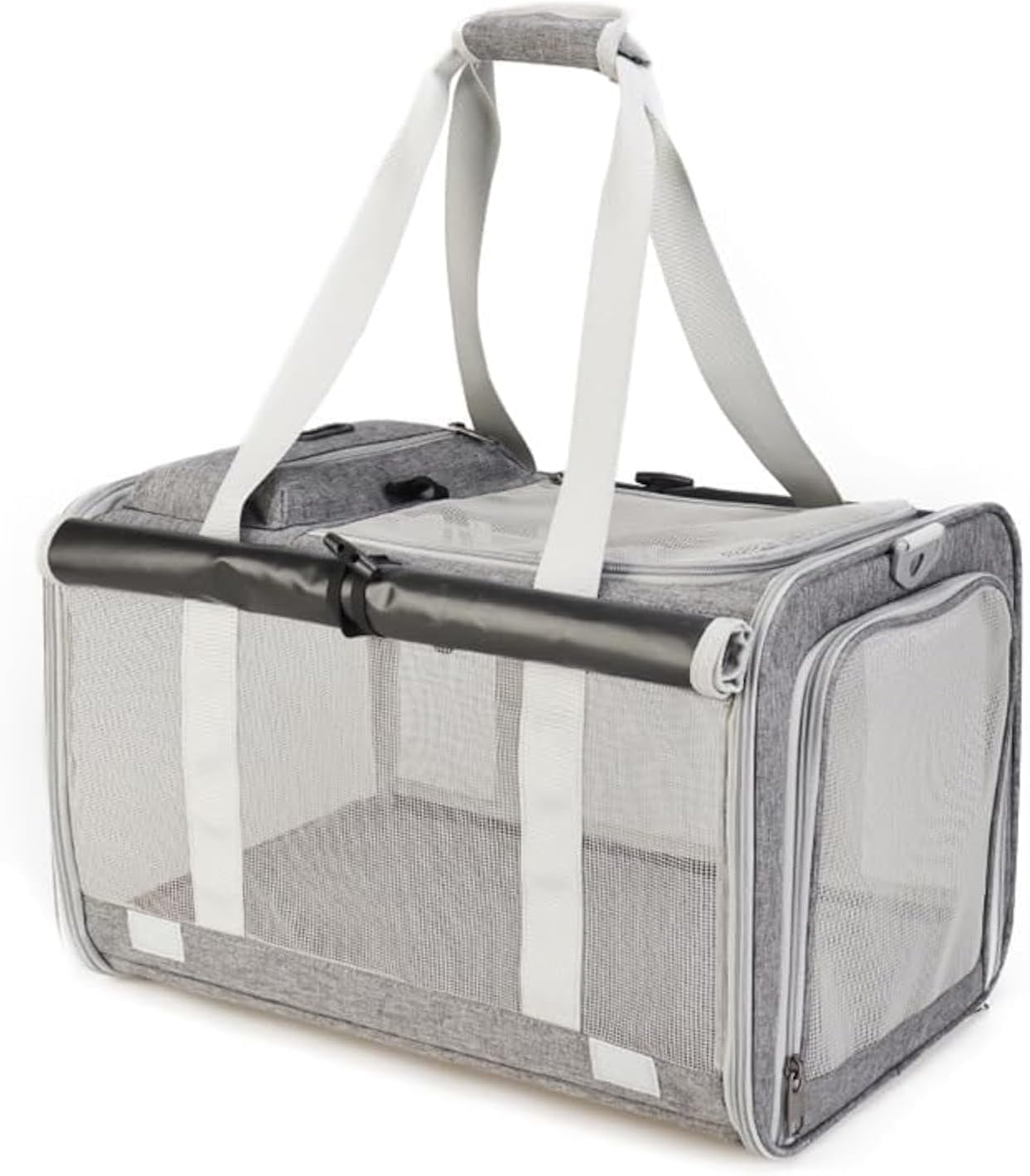 Pet Carrier Airline Approved Travel Pet Bag, Collapsible Soft-Sided Dog ...