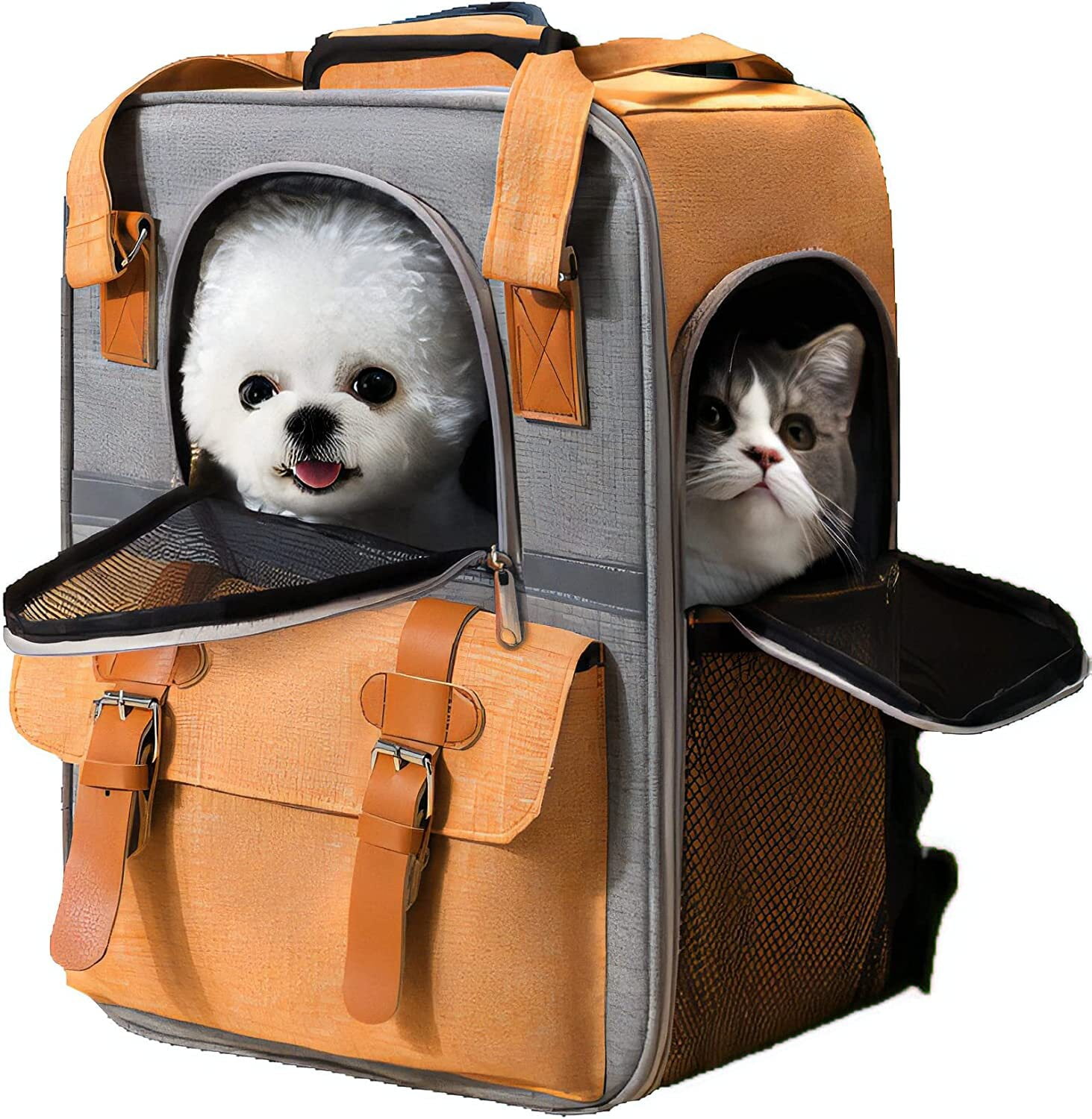 Pet Carrier Backpack, Cat Small Dog Backpack Carrier for Traveling ...