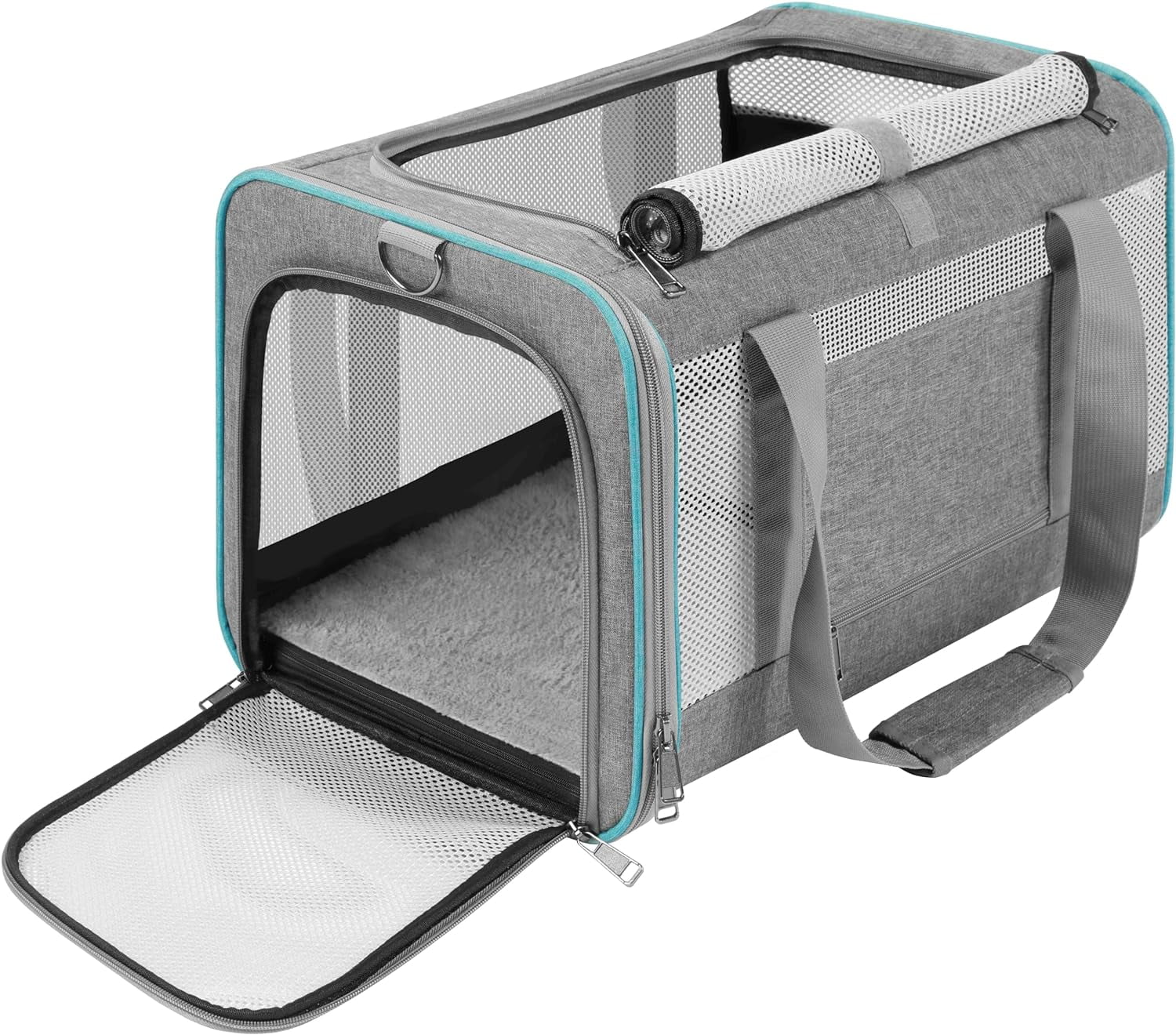 Pet Carrier for Large Cat 20 lbs+ / Soft Sided Small Dog 12 Pounds ...