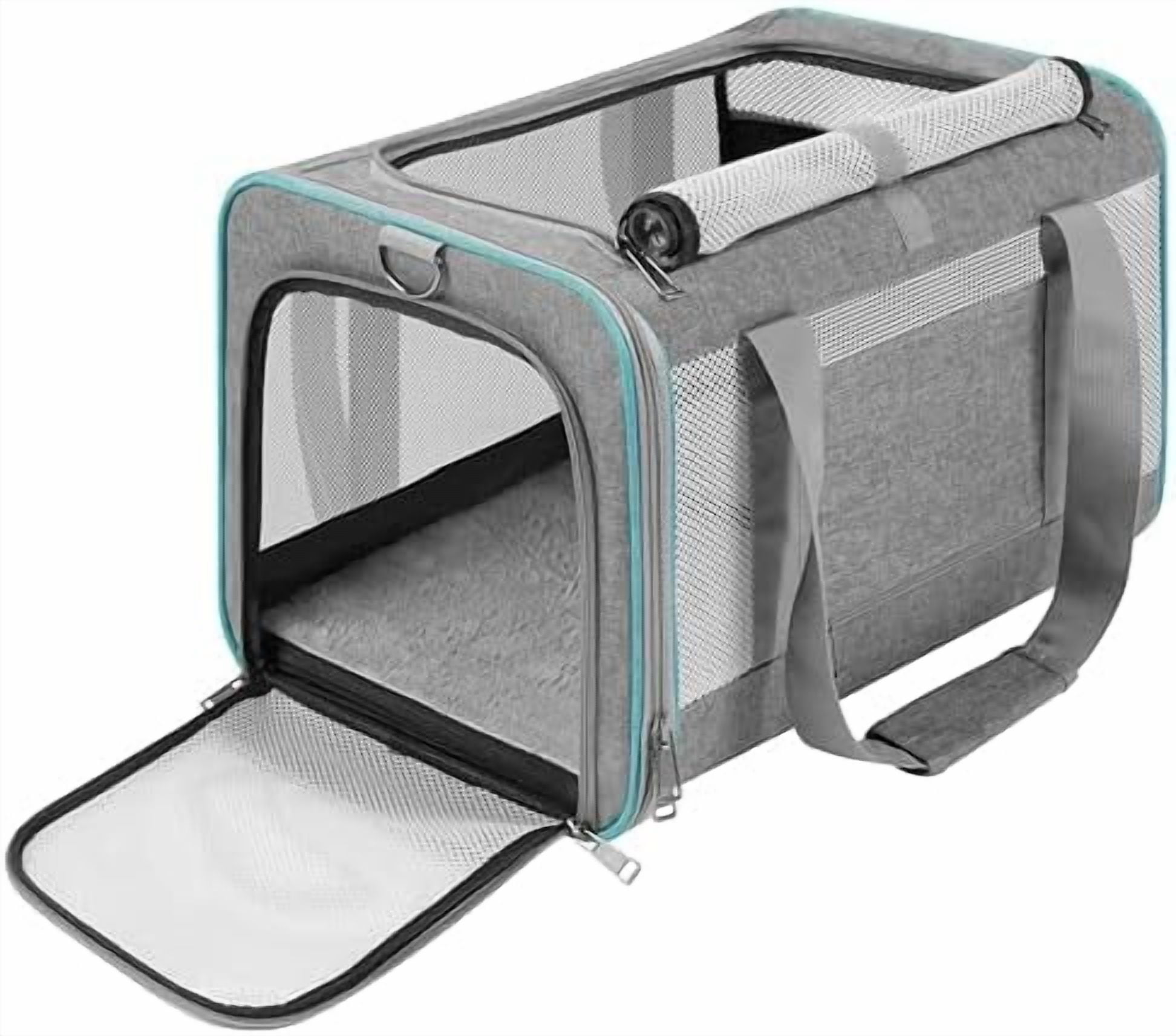 Pet Carrier for Large Cats 20 lbs+ / Soft Sided Small Dog Travel ...
