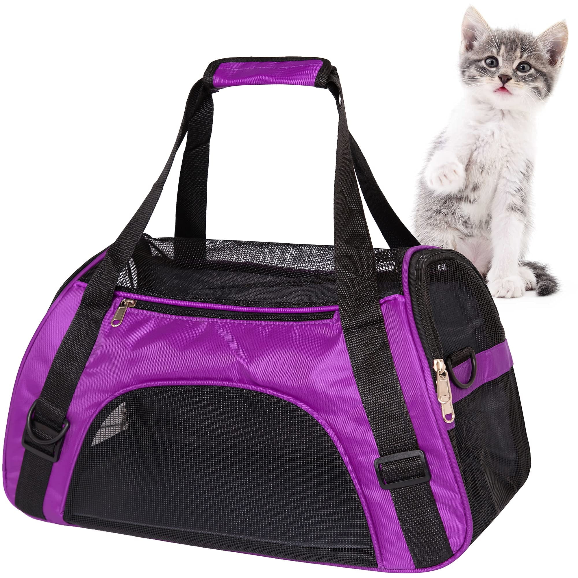 Pet Carrier Soft-Sided Carriers for Cat Carriers Dog Carrier for Small ...