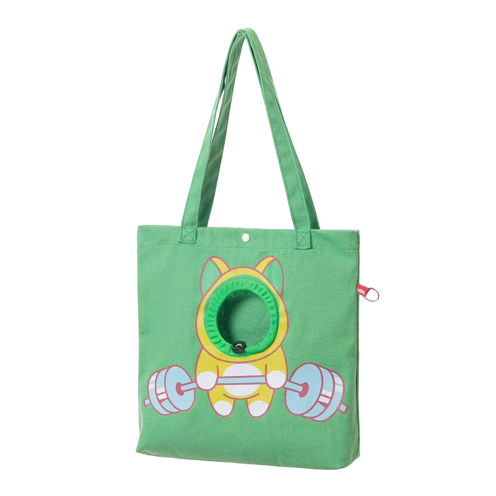 Pet Carrier Tote Bag With Peek Window Foldable Canvas Shoulder Bag For ...