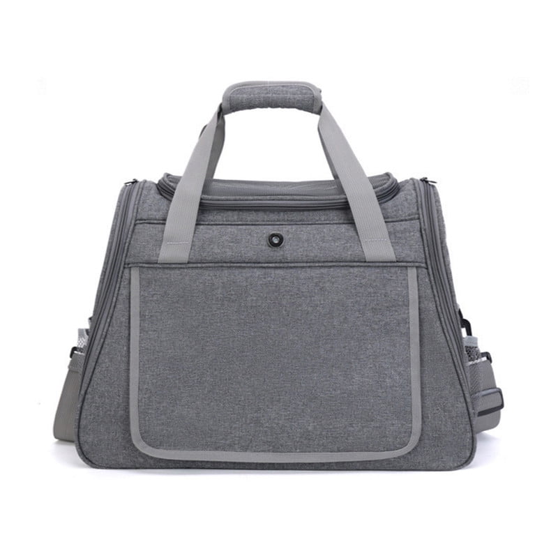 Pet Carrier Transparent Mesh for Medium and Small Cats Soft-Sided Pet ...