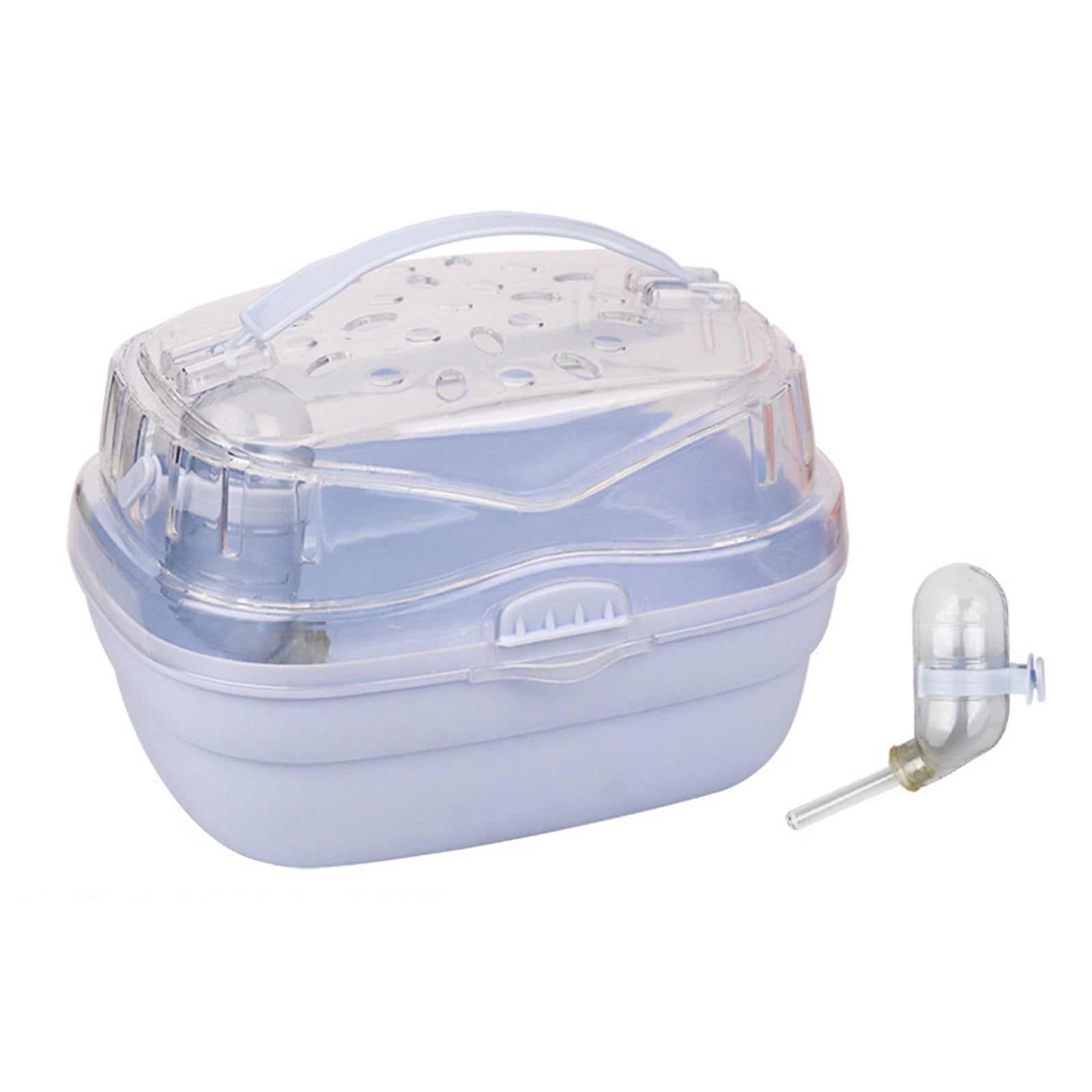 Pet Carrier for Hamsters Carry Cage Small Portable Travel Cage with ...