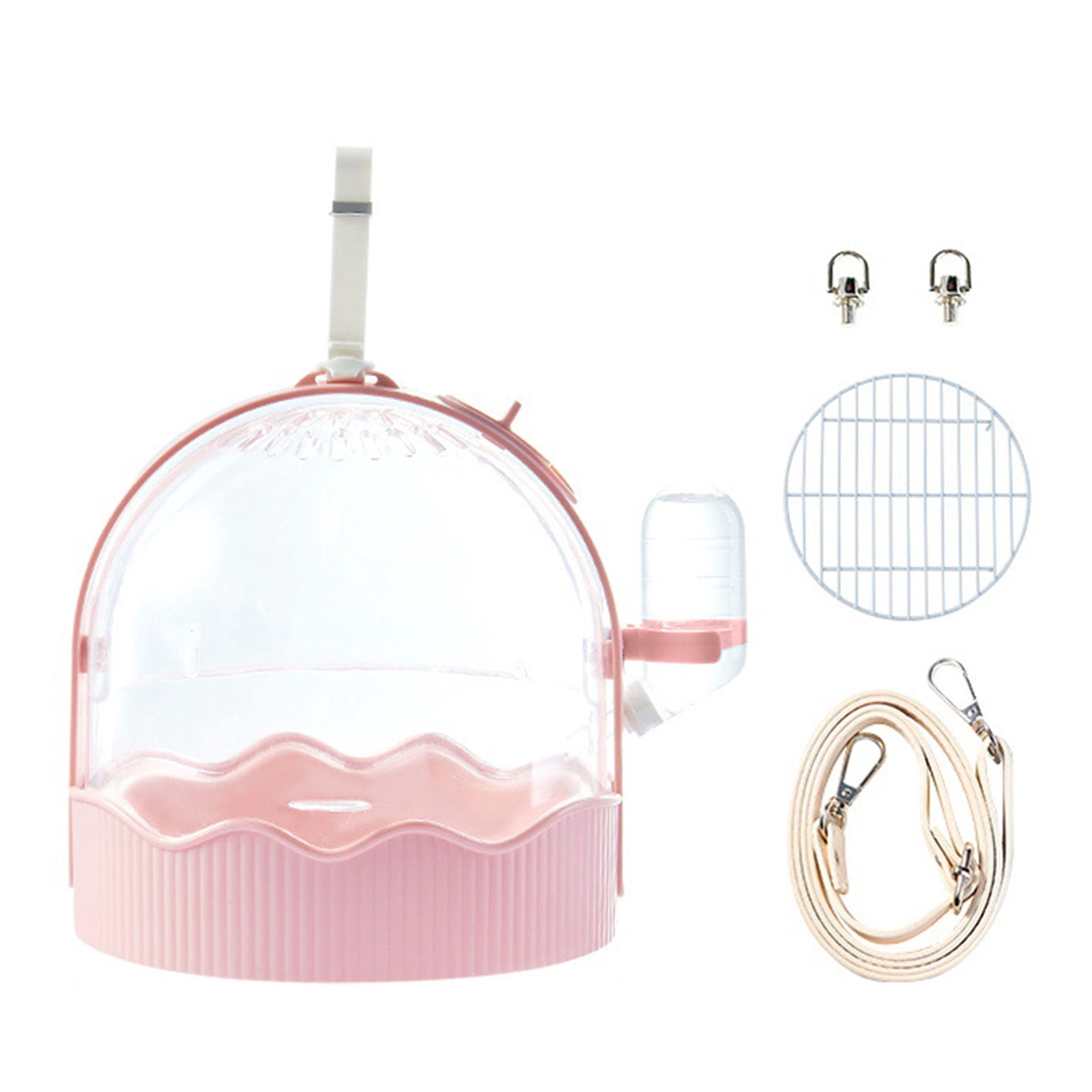 Pet Carriers Cage Portable Cage Parrot Bird Carrier Cage Outdoor Travel ...