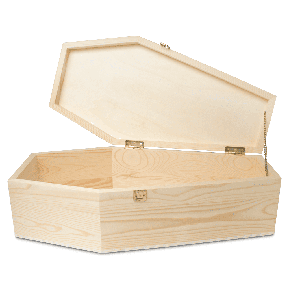 Pet Casket, Wooden Pet Burial Box, 30" Loving Dog Memorial, Strong and ...