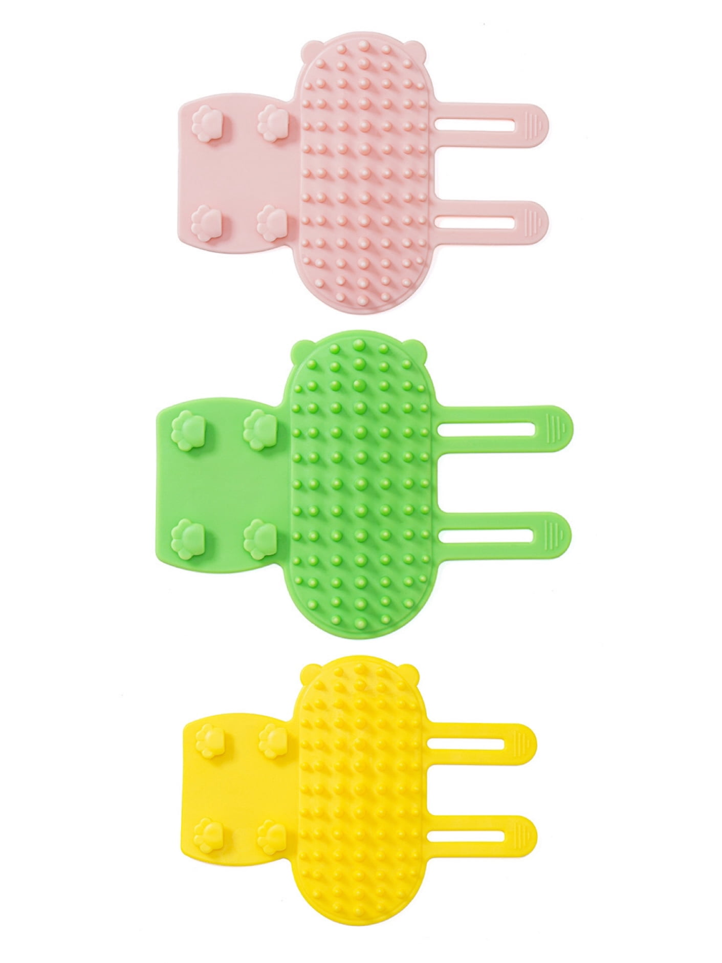 Pet Cat Hair Removal Massage Comb Cats Scratching Rubbing Brush kitten ...