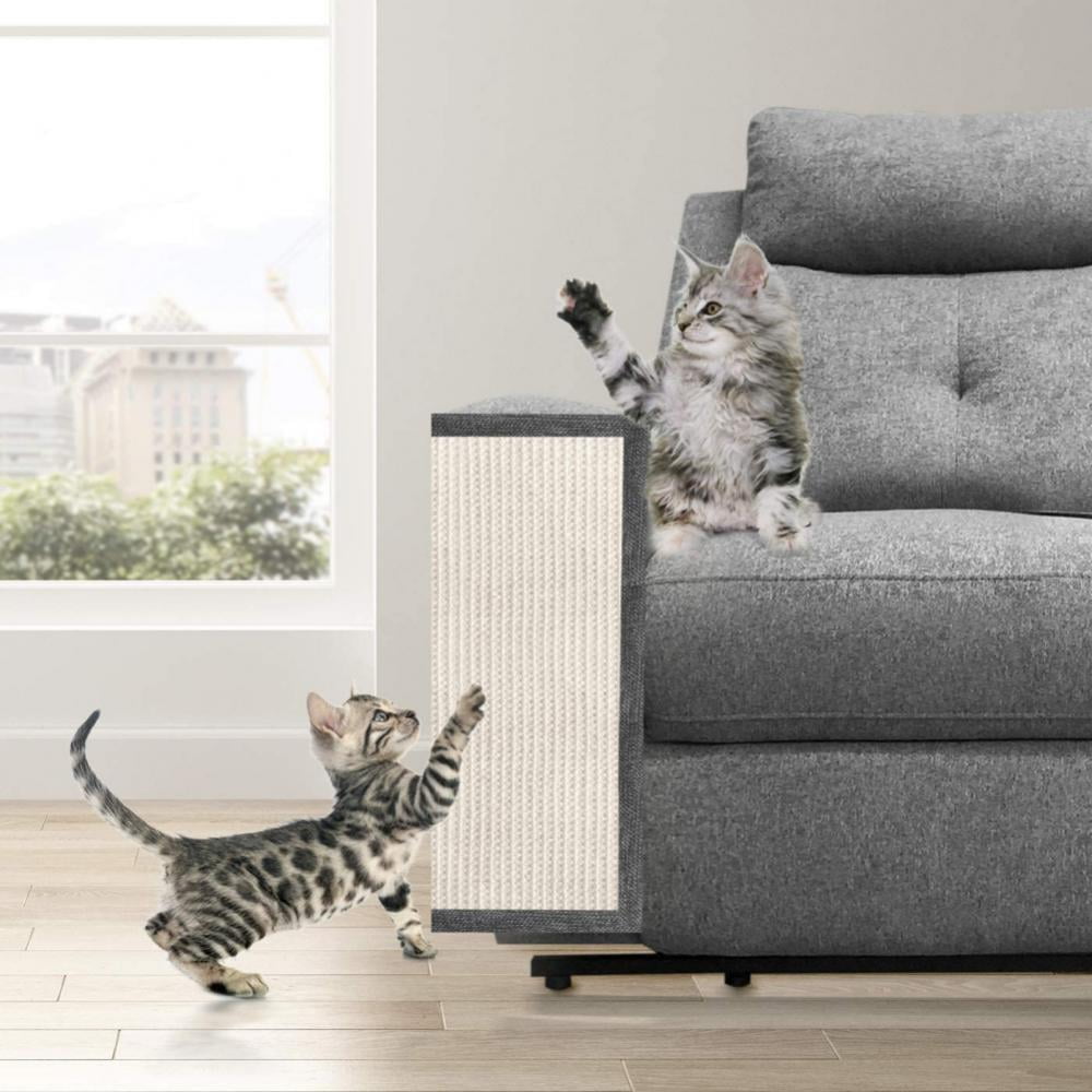 Pet Cat Scratching Post Board Cats Scratch Mat Sofa Sisal Pad Furniture ...