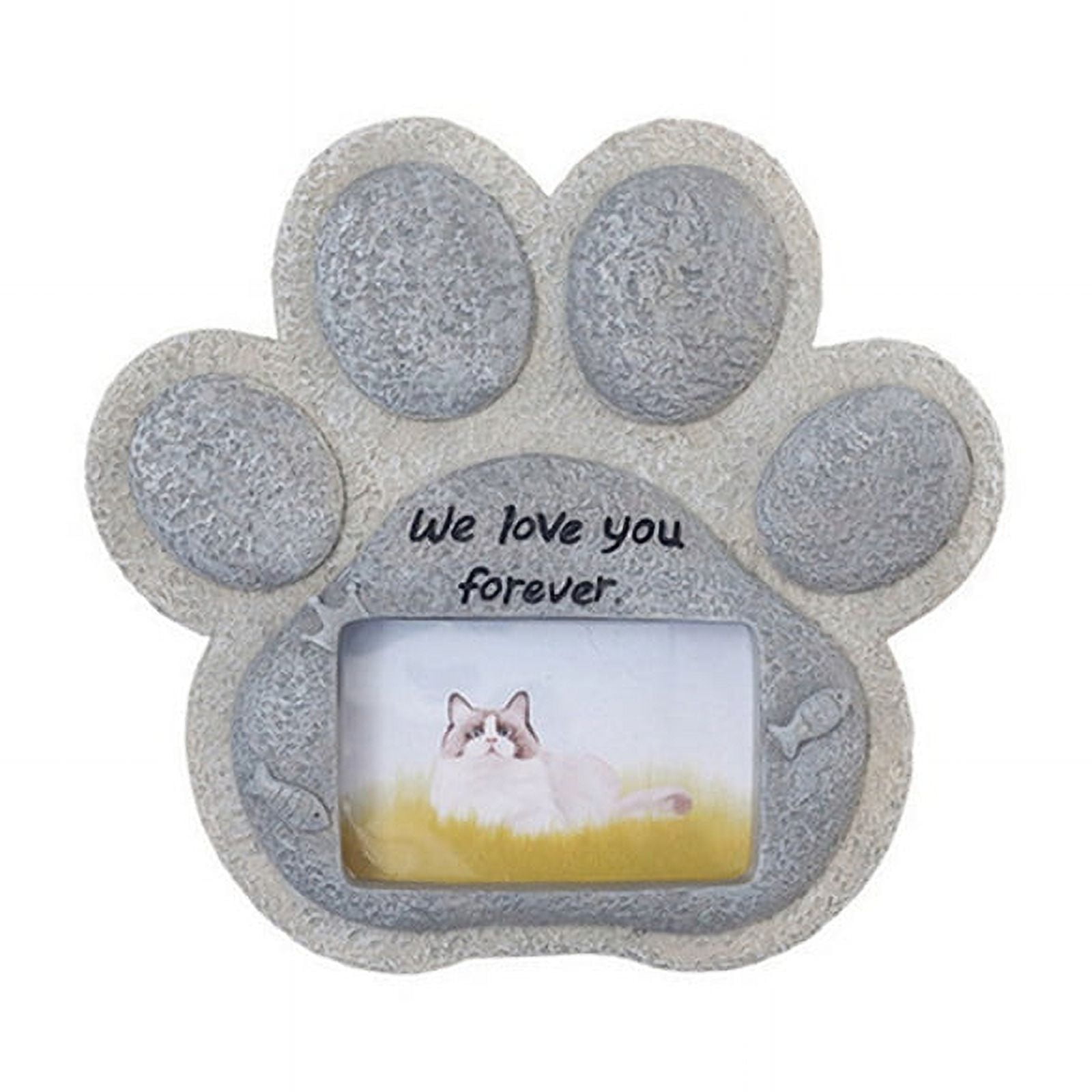 Pet Cat Tombstone Creatives Resin Simulation Memorial Stone Cat ...