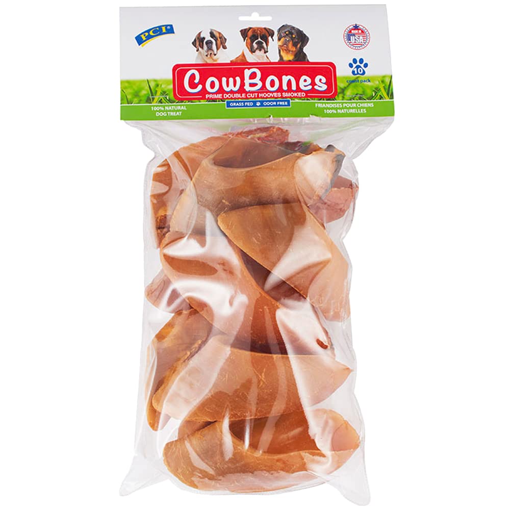 Pet Center, Inc. (PCI MZF22 - Cow Bones - 10 Pack - Hickory Smoked ...