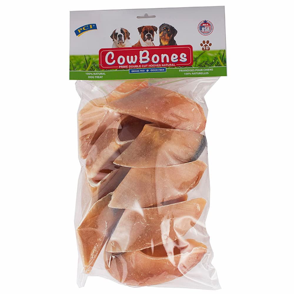 Pet Center, Inc. (PCI OIF8 - Cow Bones - 10 Pack - Natural Flavor Beef ...