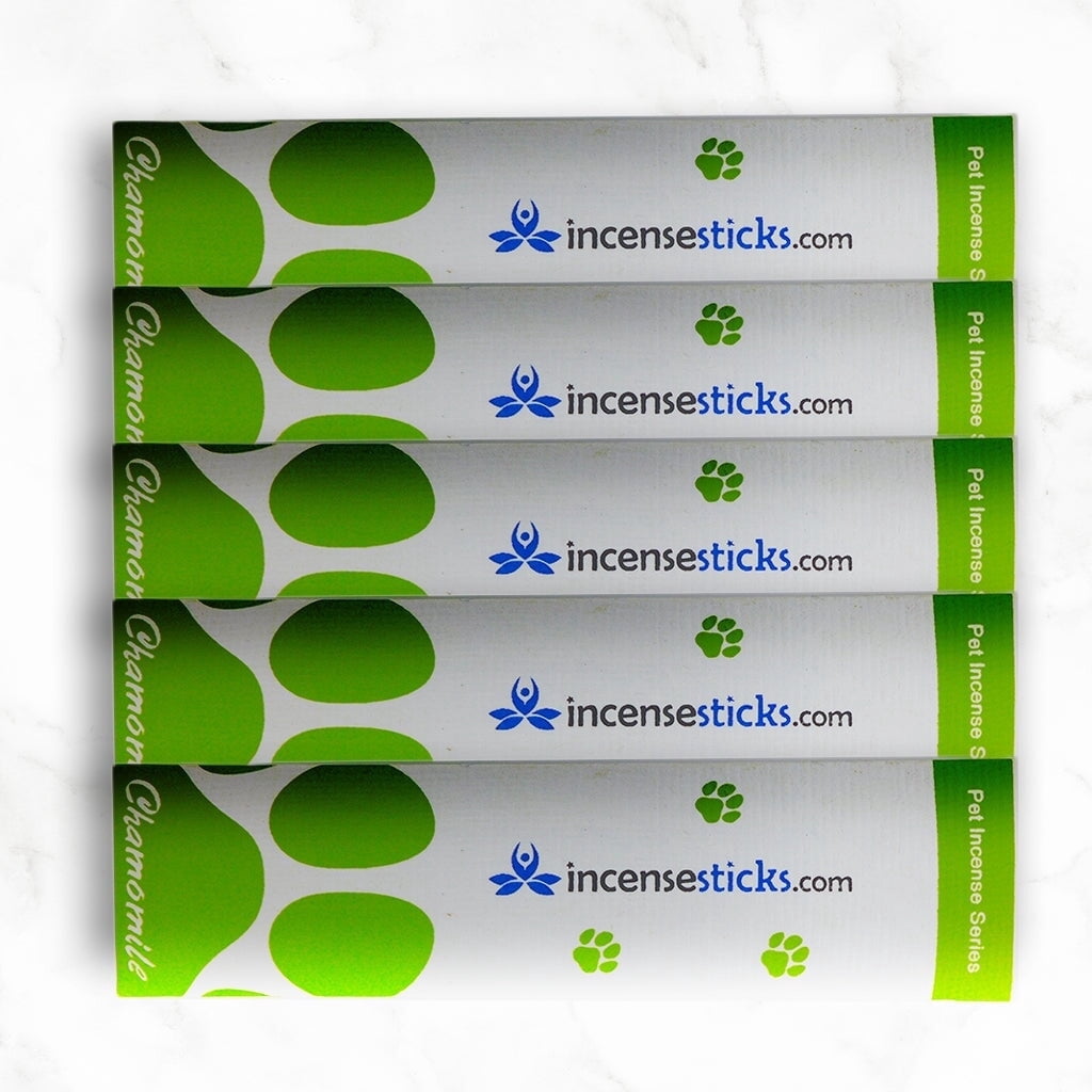 Pet Chamomile Incense Sticks Pack: 5 Packs - Walmart.com
