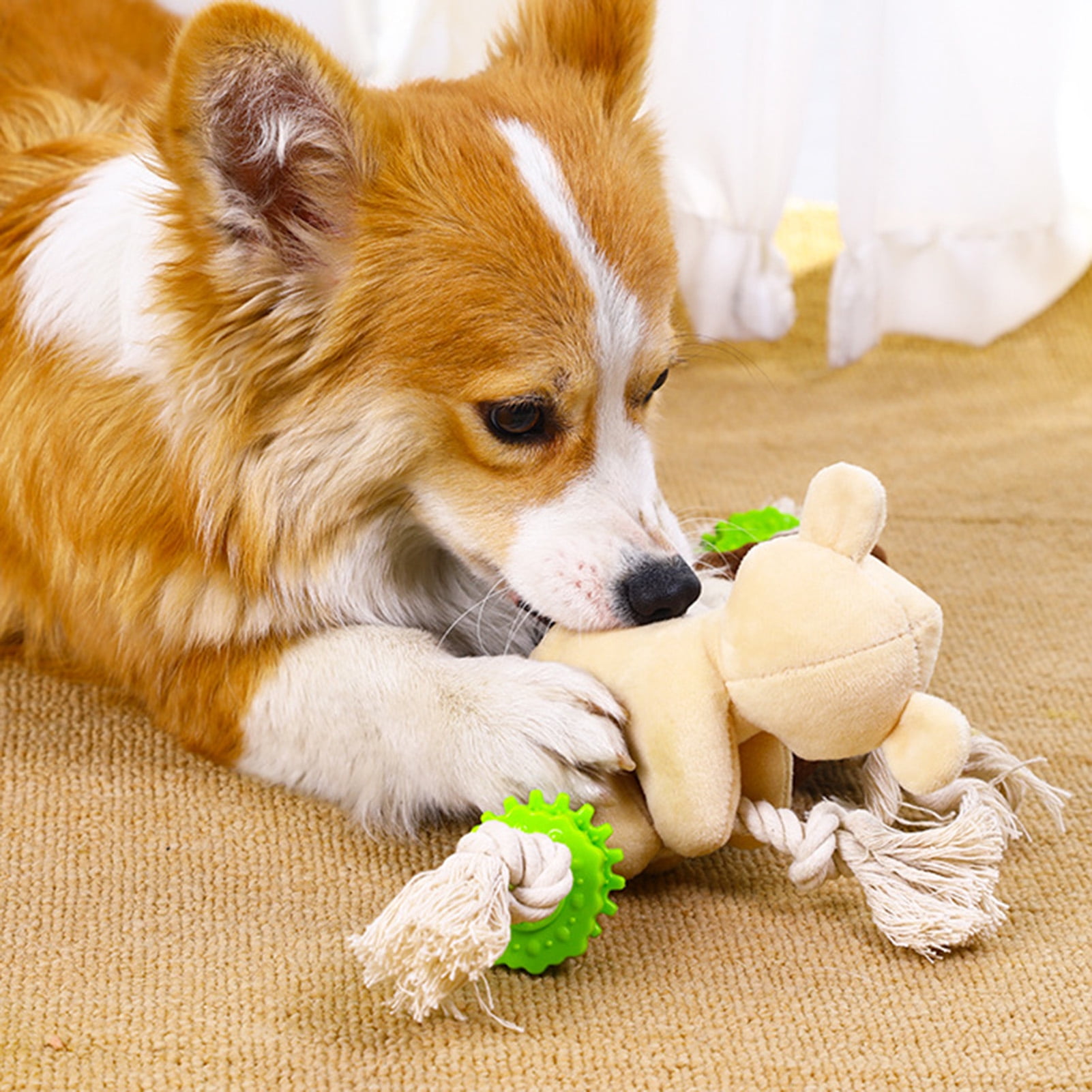 Pet Chew Toy Cartoon Sloth Koala Molar Toy Dog Teeth Grinding Plush Toy ...