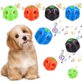 Pet Chew Toy Squeaky Dog Chew Toy Durable Rubber Pet Molar Toy Teething ...