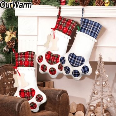 Midlee 5-piece Christmas Dog Toy Gift Set in Holiday Stocking - Walmart.com