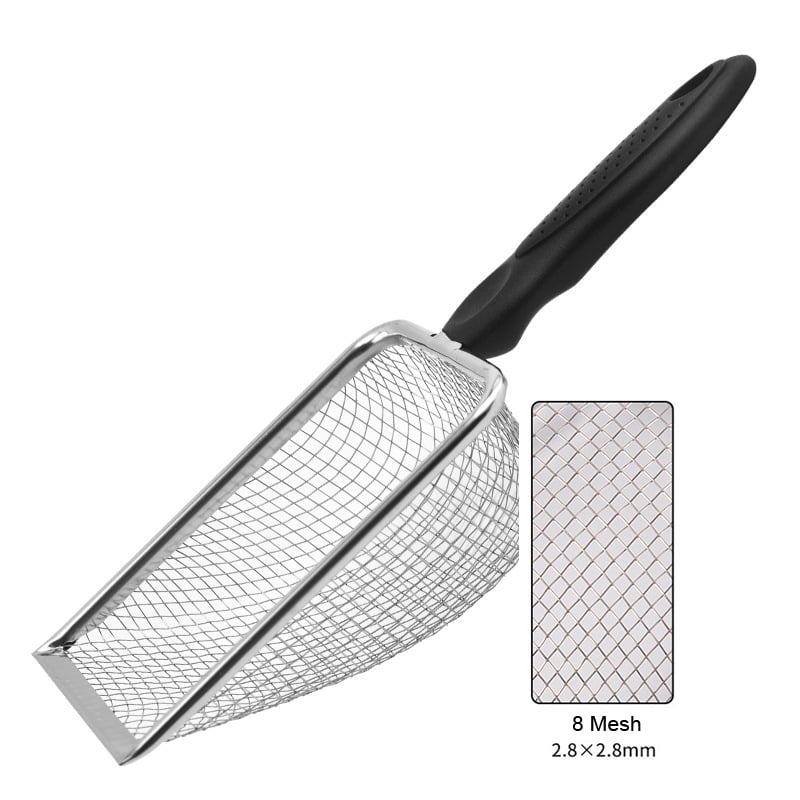 Pet Cleaning Tools Stainless Steel Feces Shovel Net Cat Litter Shovel ...