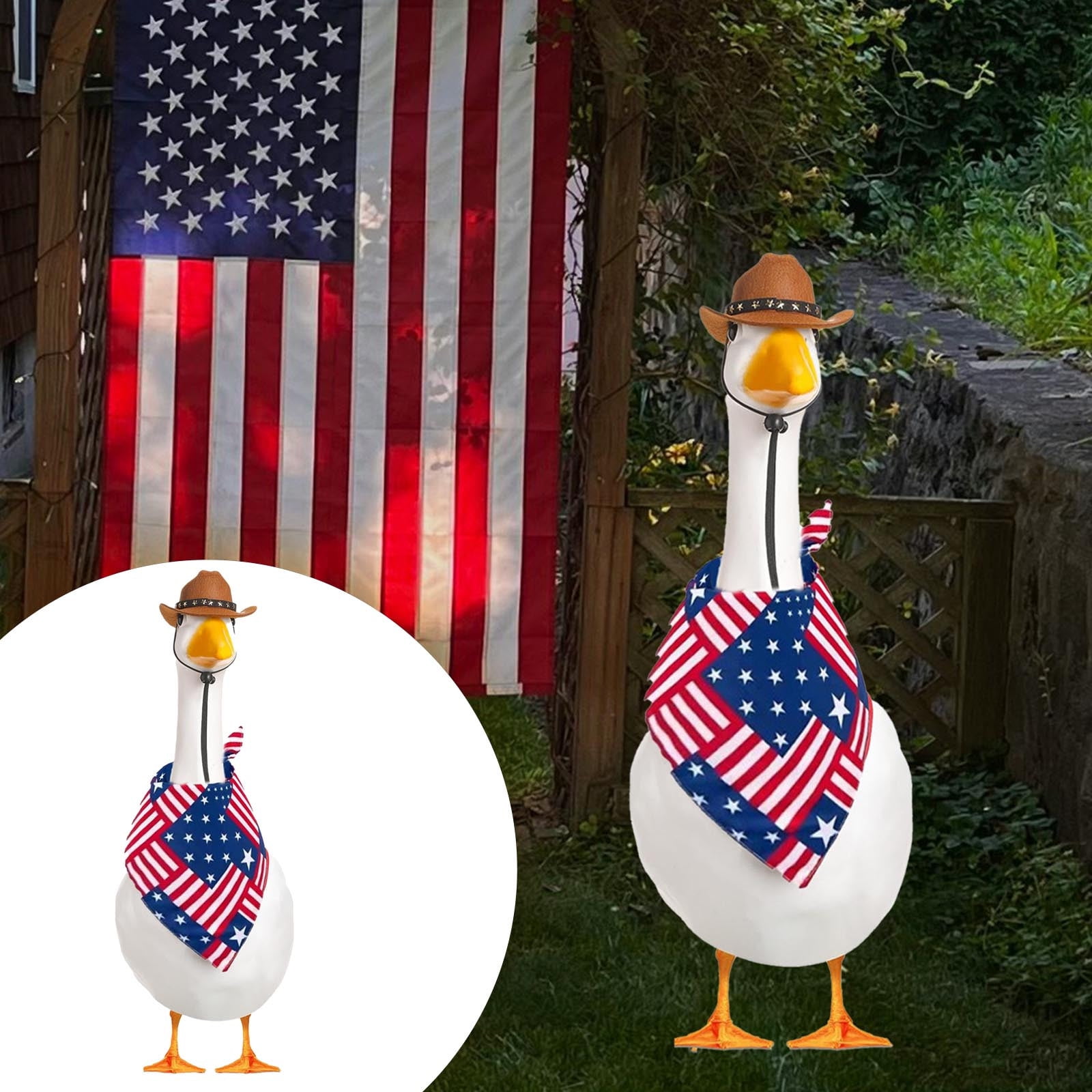 Pet Clothes Goose Clothing Set for Independent Day Spring/Summer Garden ...