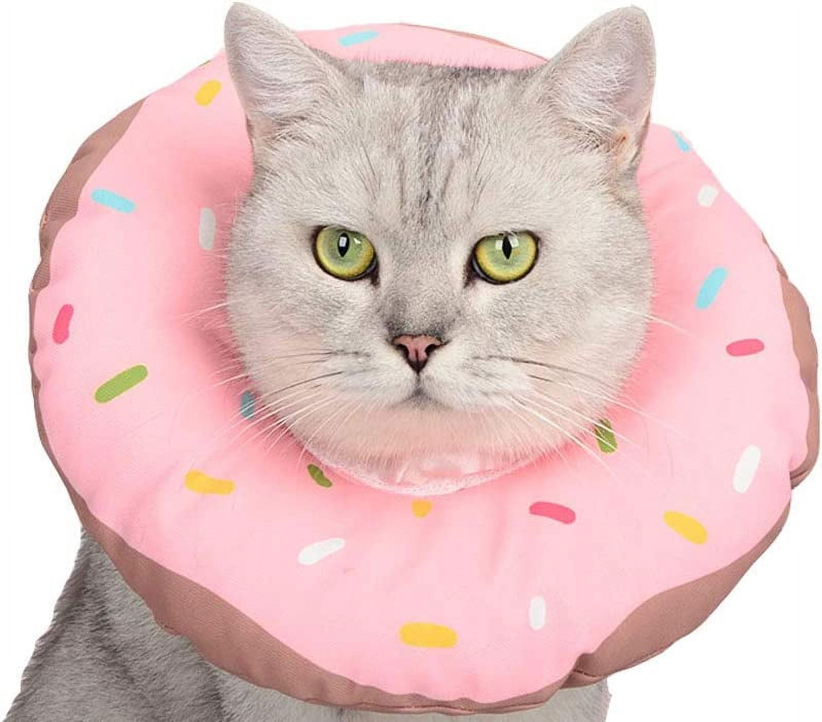Pet Collar, Elizabeth Cat Recovery Cone Collar After Surgery Waterproof ...
