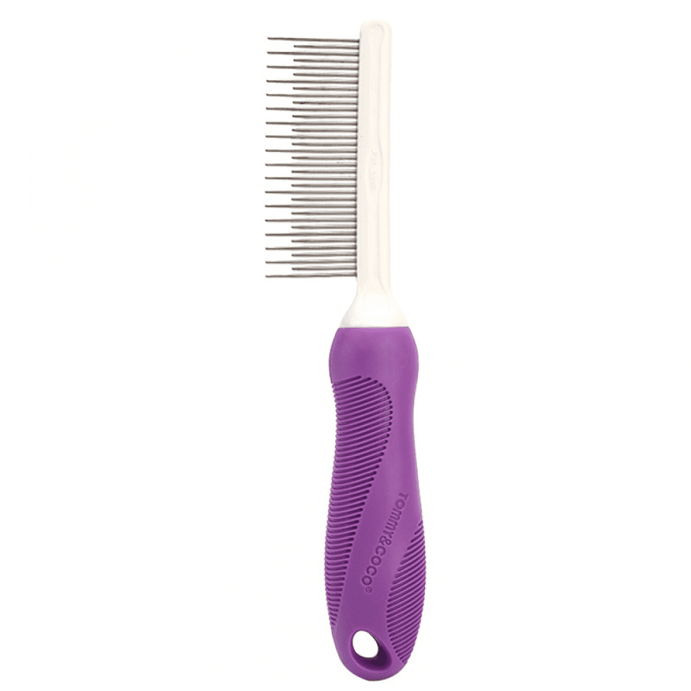 Pet Comb, Long and Short Teeth Comb for Dogs & Cats, Pet Hair Comb for ...