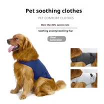 ThunderWorks ThunderShirt Classic Dog Anxiety Jacket, Small, Heather ...