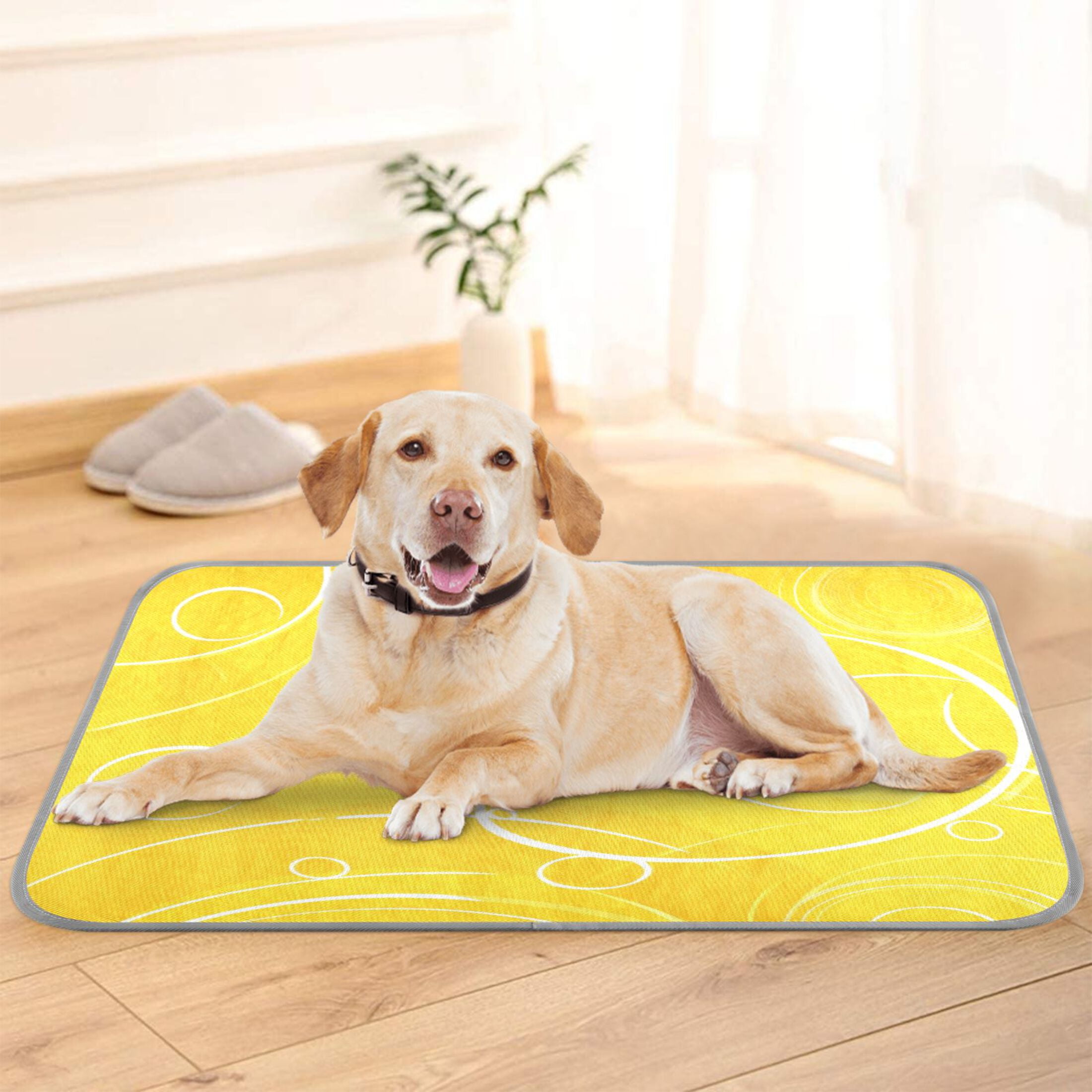 Pet Cooling Pad Foldable Self Cooling Mat Breathable Pet Cushion Sleep ...