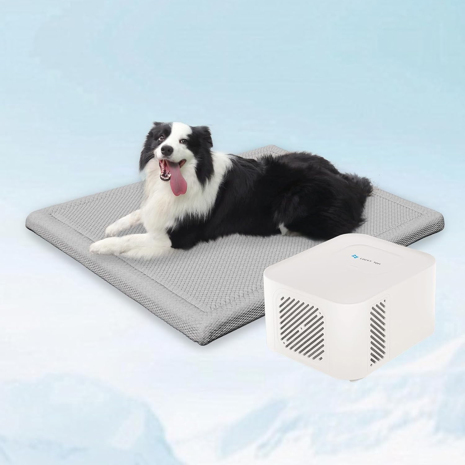 Pet Cooling Pad for Summer, Consistent Cooling Water Mat for Dogs and ...