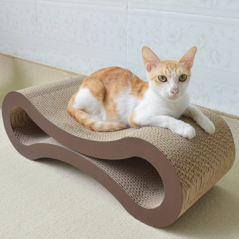 Pet Corrugated Paper 8-shaped Cat Scratch Board Corrugated Paper Cat ...