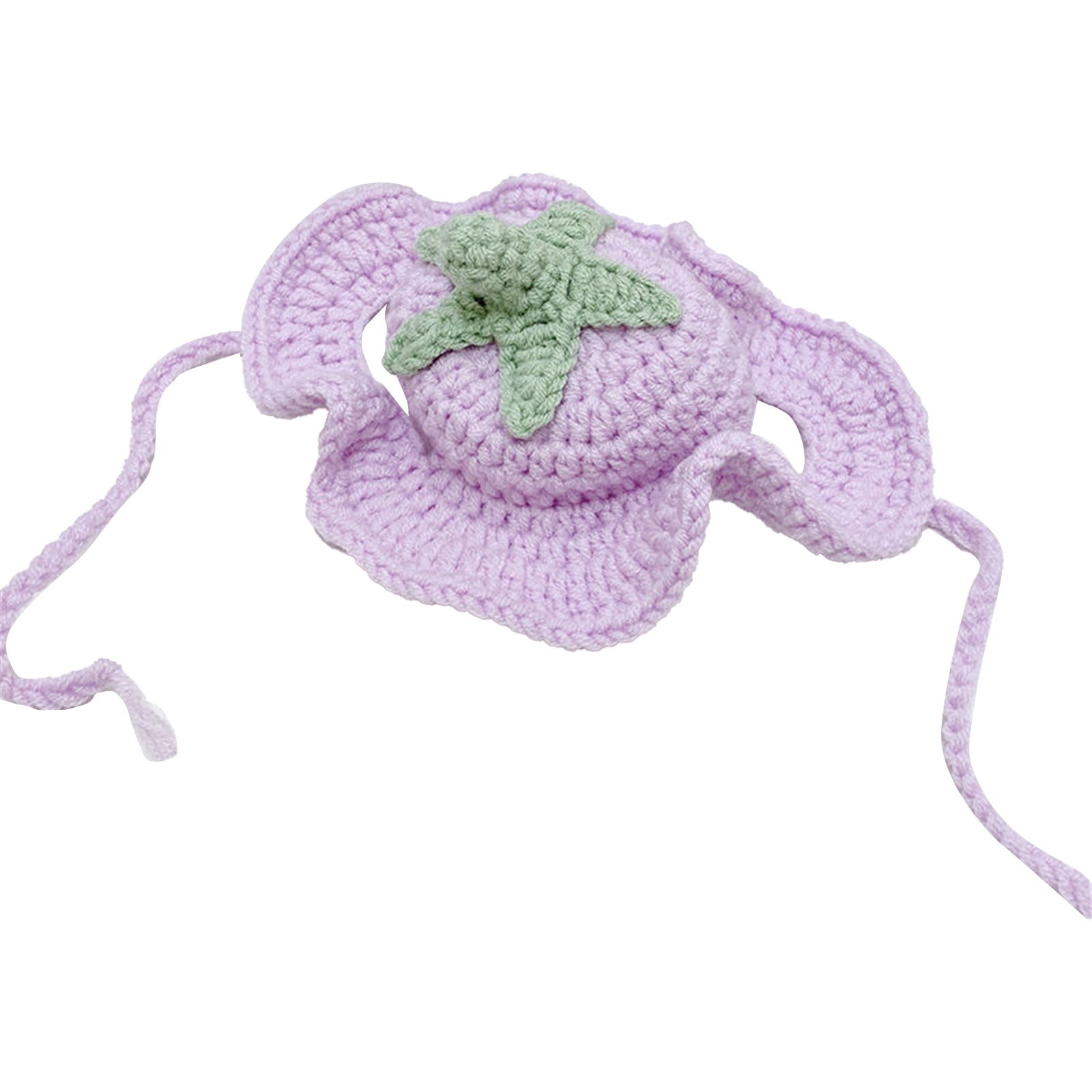 Pet Costumes - 5.9"*3.5" Cat Bonnet, Round Brim Pet Baseball Hat With ...