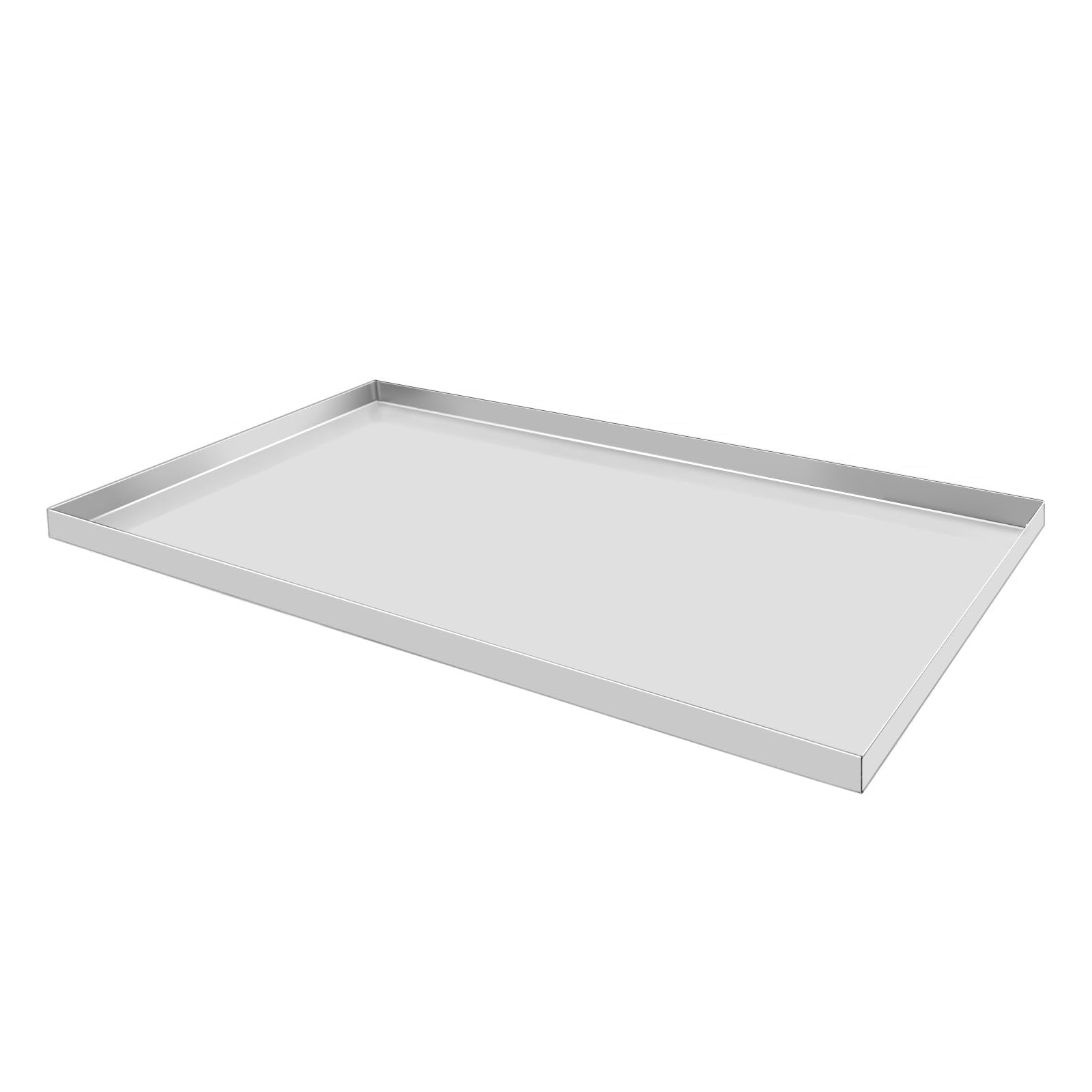 Pet Crate Tray Stainless Steel, 41.1"x26" Heavy Duty Chew Proof Floor ...