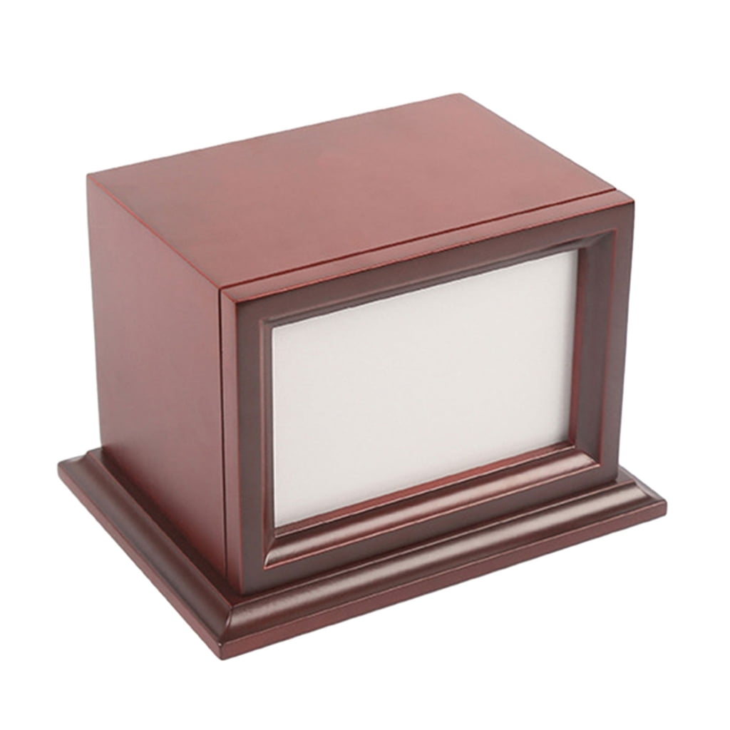 Pet Cremation Box with Photo Frame Small Animal Ashes Box Pet Funeral ...