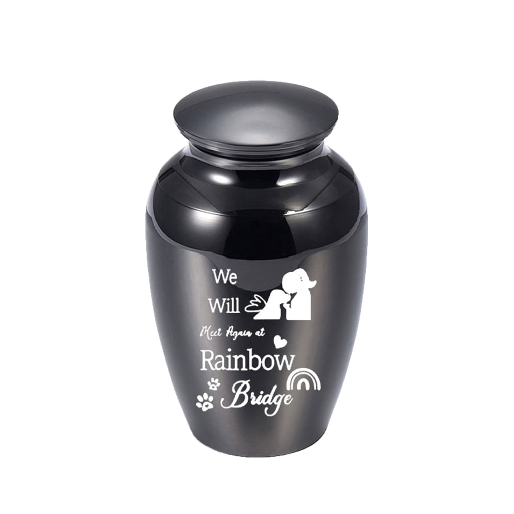 Pet Cremation Urn for Dogs Cats Ashes Electroplate Pet Memorial ...