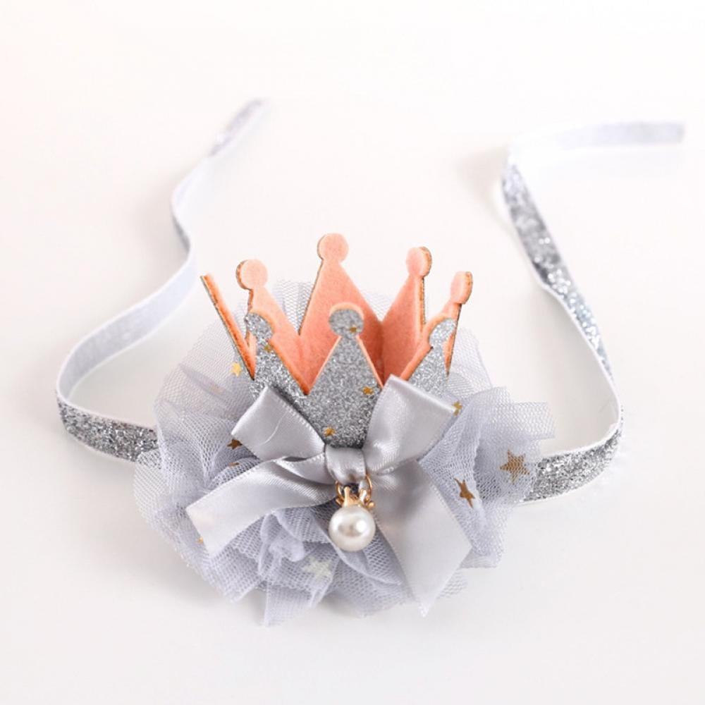 Pet Cute Birthday Party Crown Hat Crown Topper for Small Dogs Cats ...