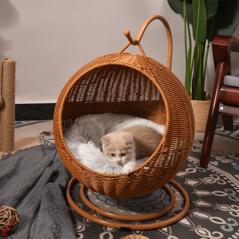 K&H Heated Pet Cat Bed, Tan. - Walmart.com