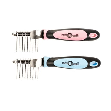 Poodle Pet Fine Tooth Detangling Grooming Tool, Dog Dematting Comb with ...