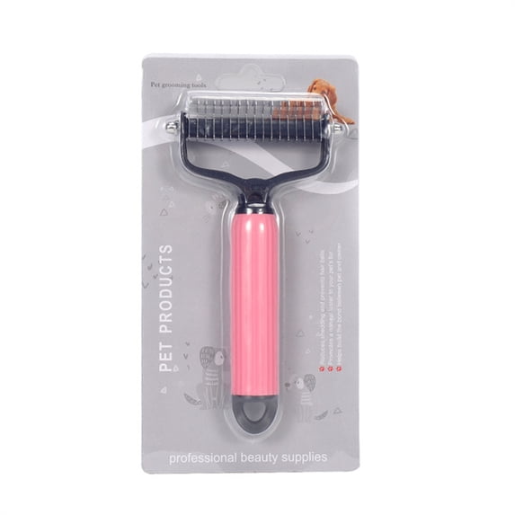 Pet Dematting Tools, 11-Tooth Steel Blades, Undercoat Mats Tangles ...