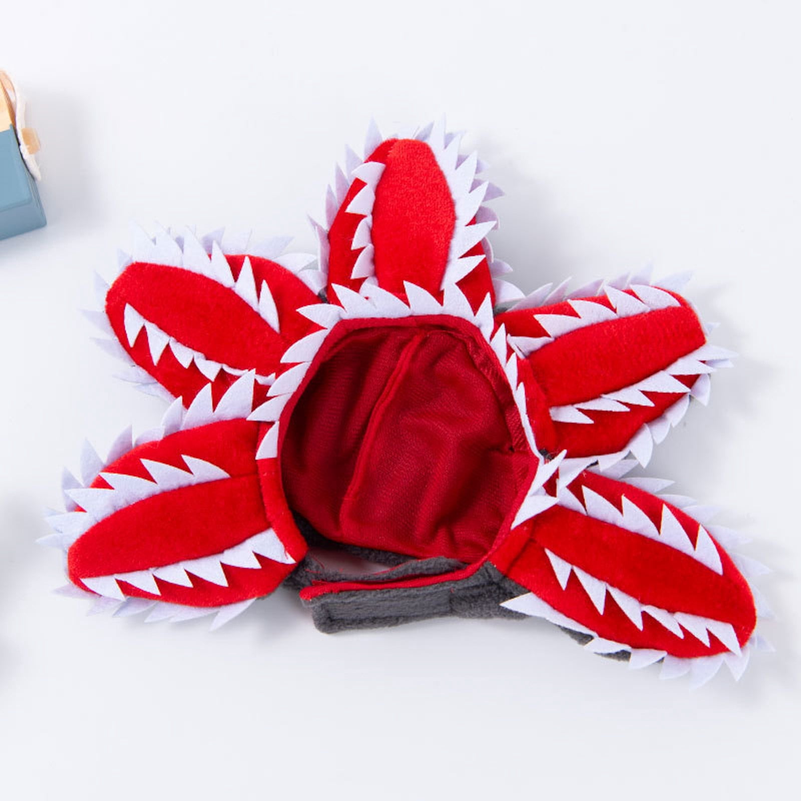 Pet Demon Hat Costume Christmas Dog Headband Demogorgon Costume ...