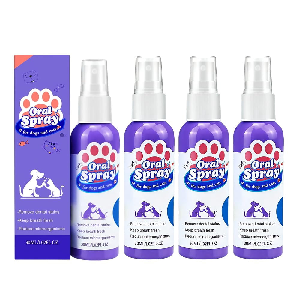 Pet Dental Tartar Remover - Teeth Cleaning Spray for Dogs and Cats ...