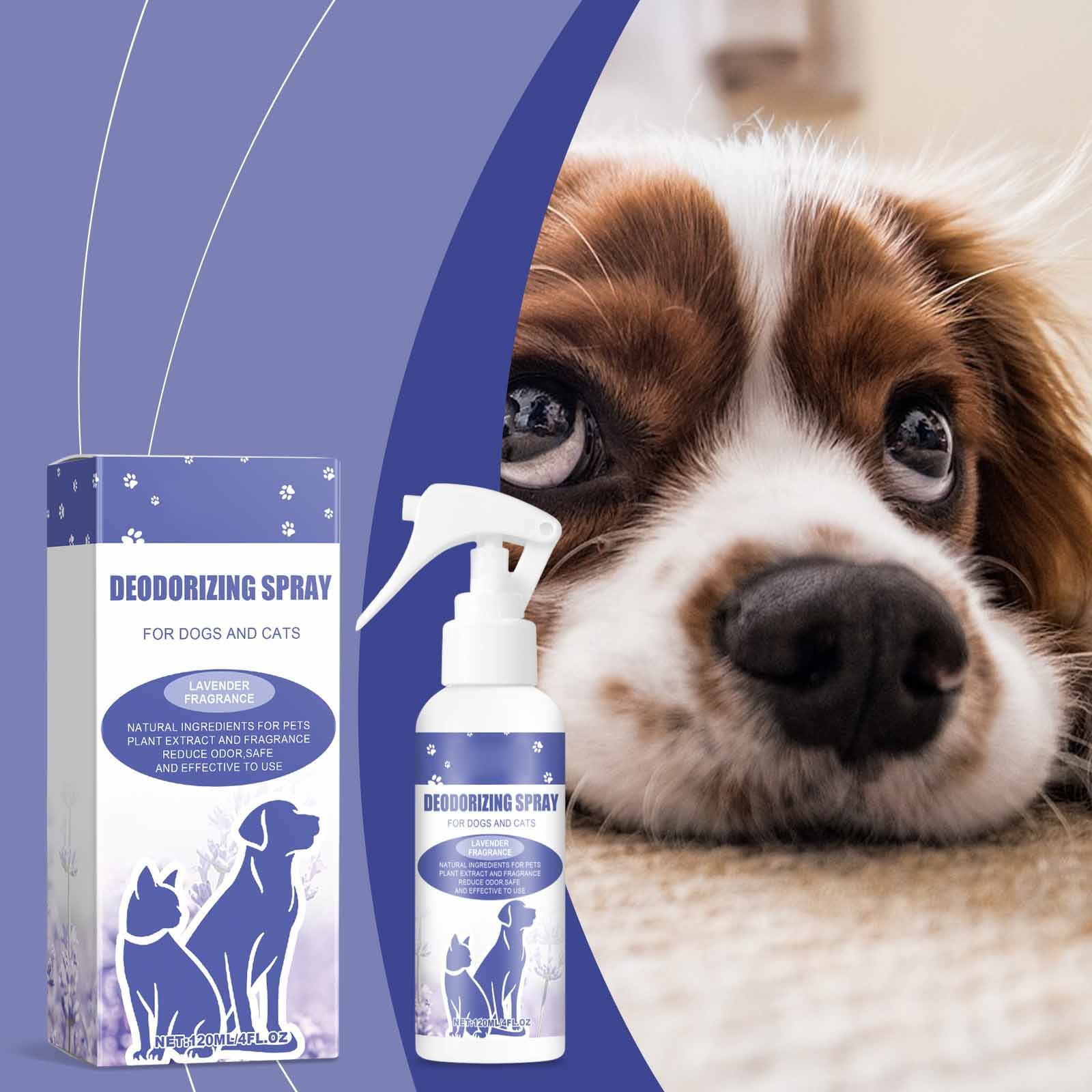 Pet Deodorant,Remove Pet Odor,Fresh Lavender Scented Pet Deodorant ...