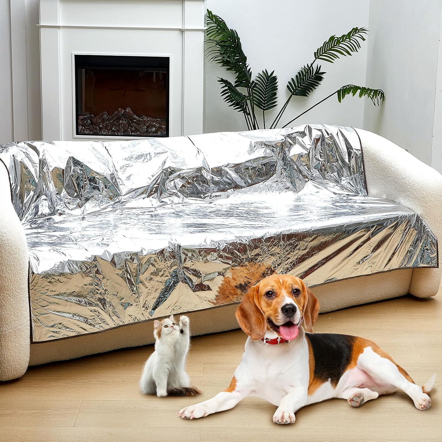 Pet Deterrent Mat to Keep Dogs Off Bed Couch and Furniture 72x56.3x0 ...