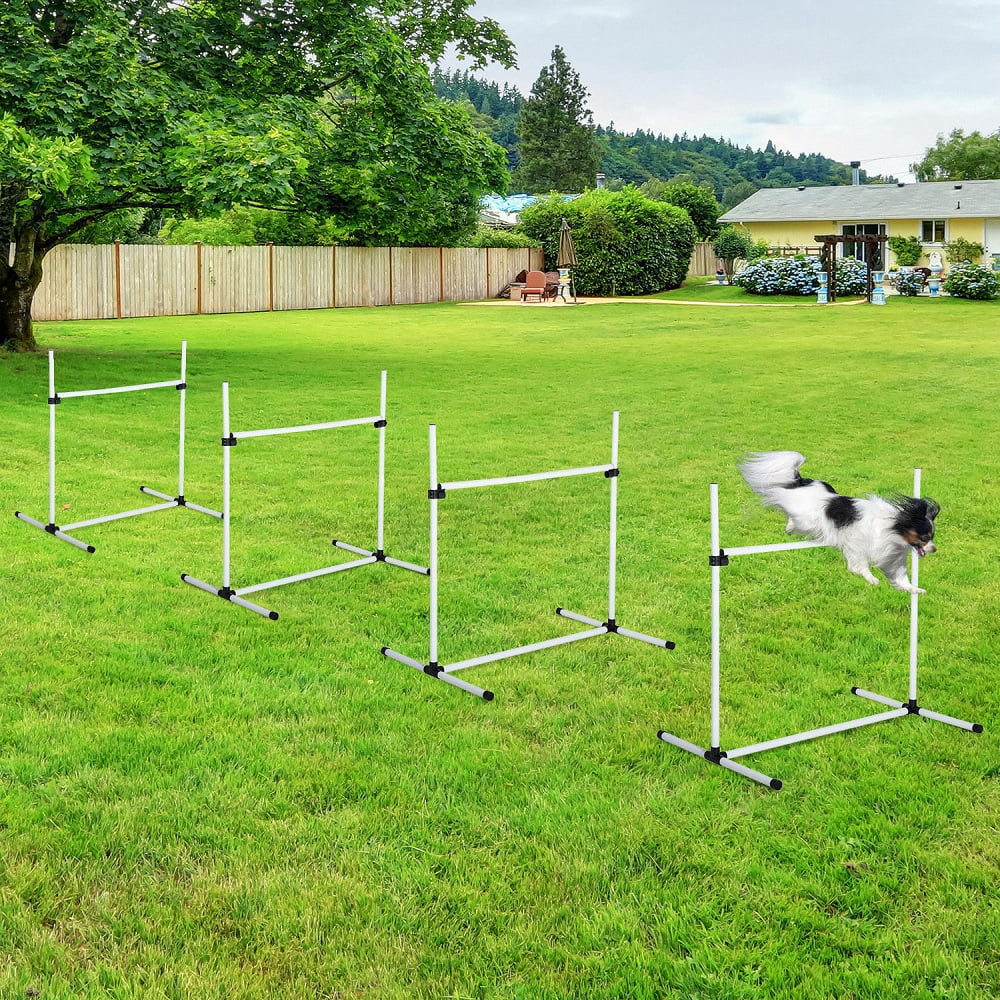 Pet Dog Agility Jump Training Equipment Set Outdoor Game Adjustable ...